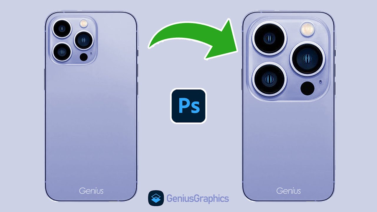 How I Changed IPhone Design In Photoshop | Product Manipulation in ...