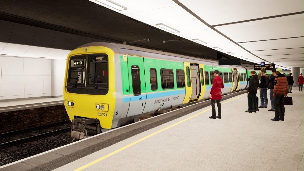 Train Sim World 5 Centro Regional Raylways BR Class 323 Birmingham ...