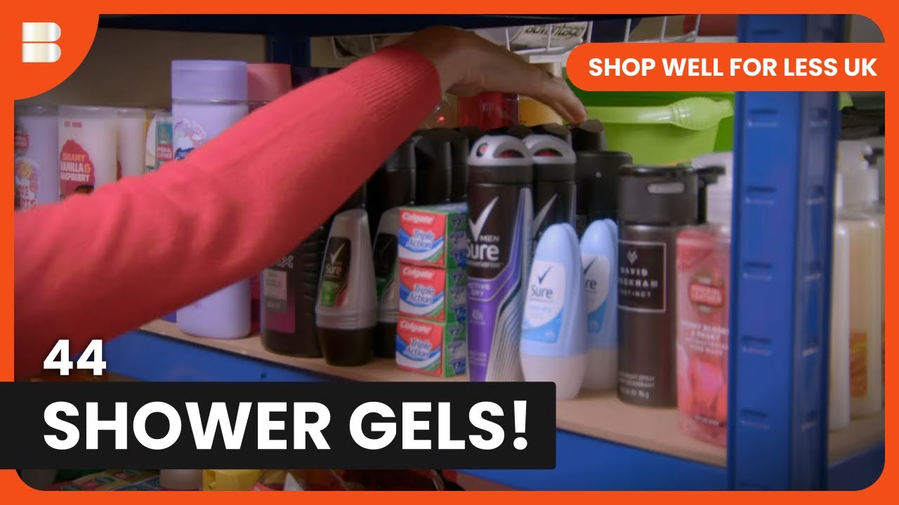 Family of 10 Stockpiles 44 Shower Gels | Shop Well For Less UK ...