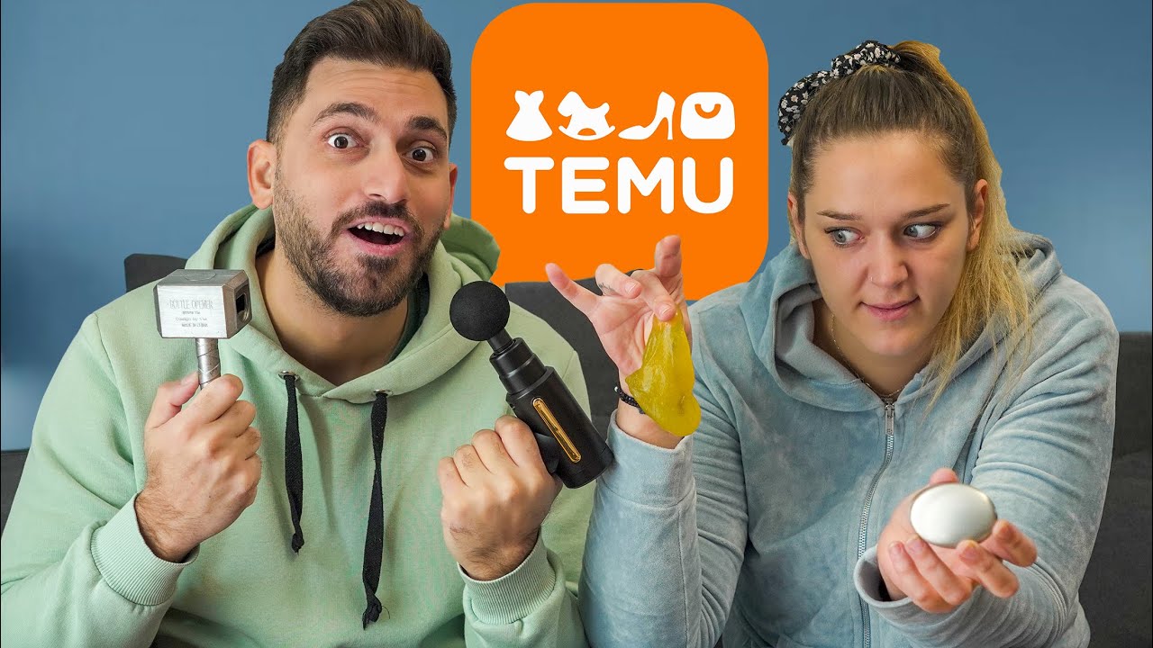 Αγοράσαμε προϊόντα για το σπίτι απο Temu - YouTube