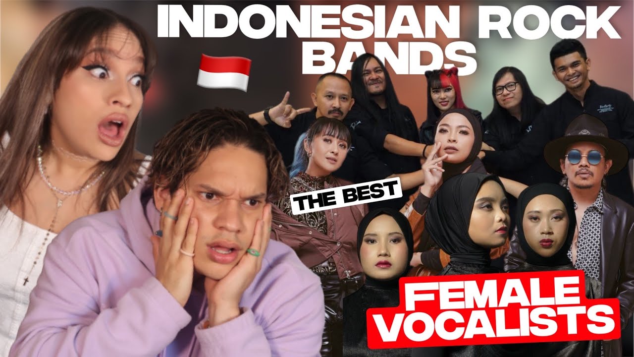 Musicians react to 'Iconic FEMALE Indonesian Rock Singers for the first ...