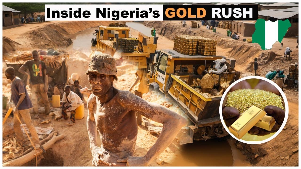 Inside Nigeria's Hidden GOLD RUSH (Exploring The Local Gold Mine ...