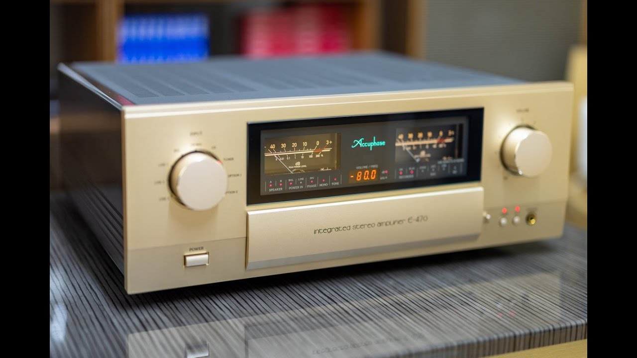 Accuphase E 470 Просто тест - YouTube