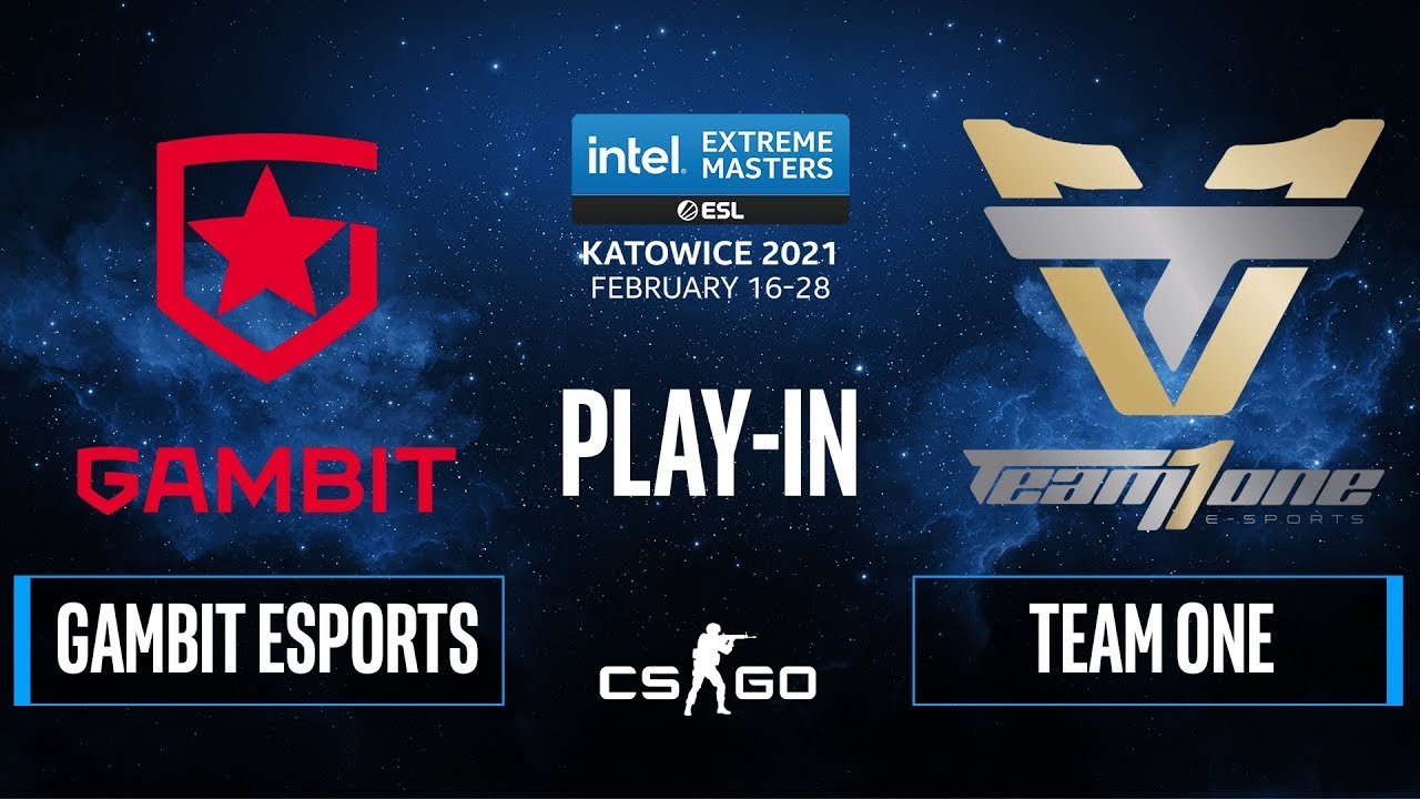 IEM Katowice 2021 Play-In - Opening round - Gambit vs TeamOne - Train - [16-02-2021] - YouTube