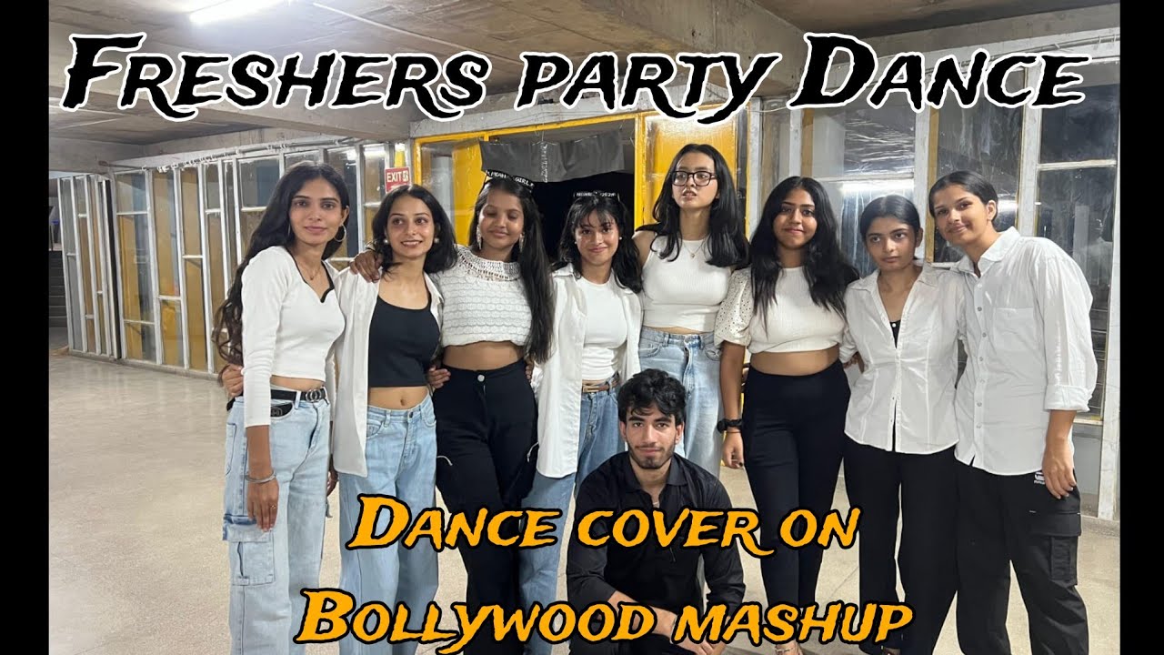 Freshers Party Dance 🪩 || Dance cover on Bollywood mashup || - YouTube
