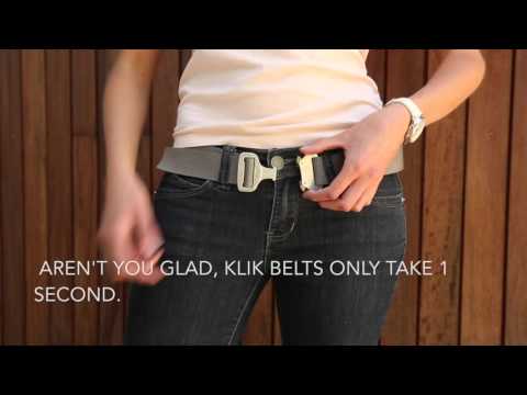 How Many Times Do You Unbuckle Your Pants?