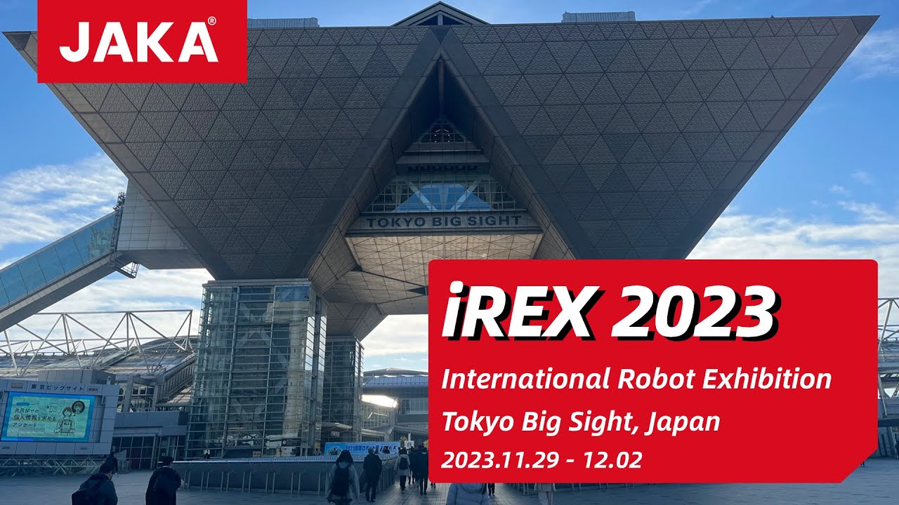 Over 20 JAKA Cobots Unveiled at iREX 2023 in Japan - YouTube