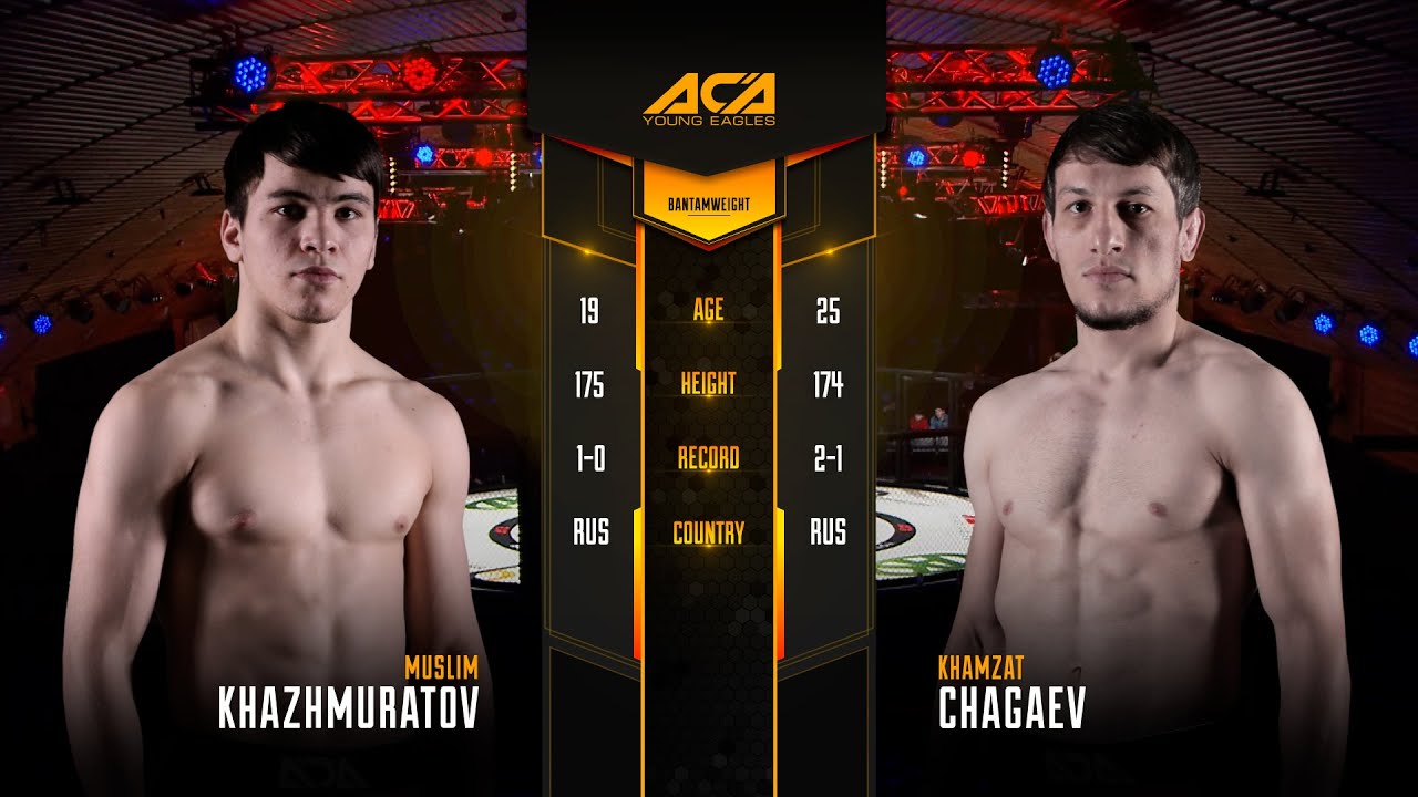 Муслим Хажмуратов vs. Хамзат Чагаев | Muslim Khazhmuratov vs. Khamzat Chagaev | ACA YE 31 - YouTube