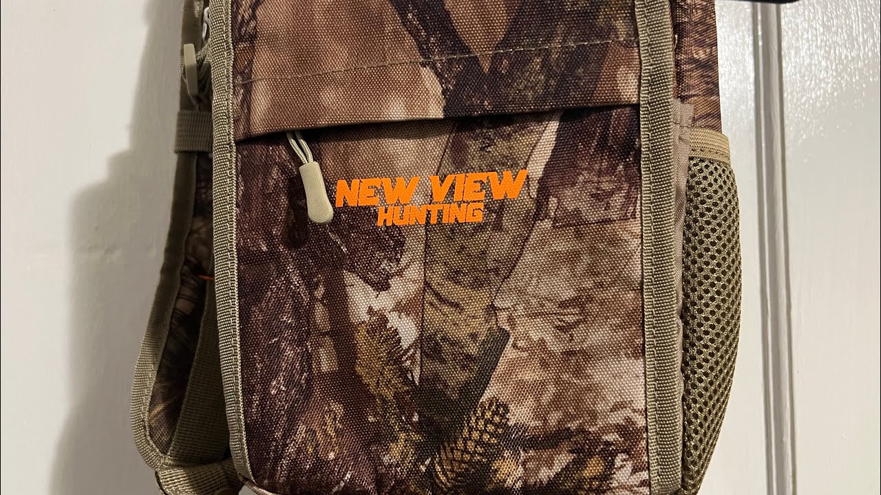 NEW VIEW HUNTING HARNESS WITH BINOCULAR CASE - YouTube