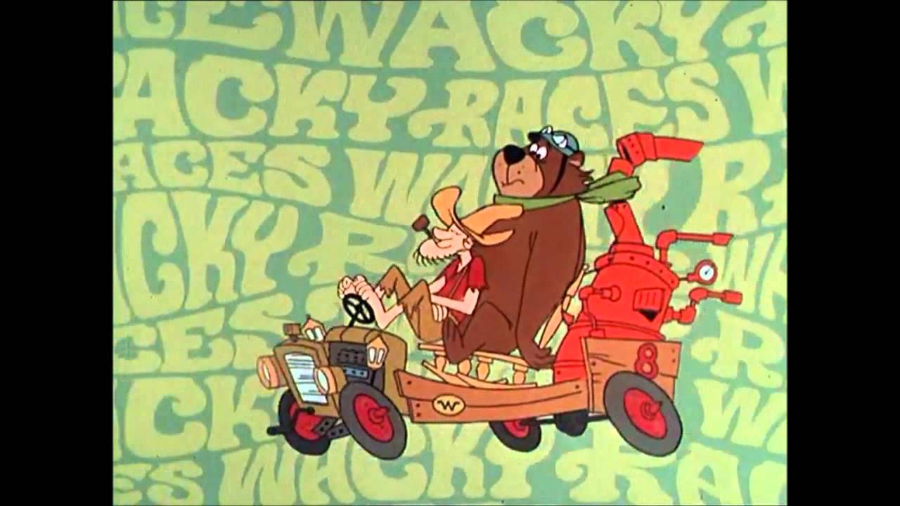 Fartdårarna (Wacky Races) Swedish Intro - YouTube