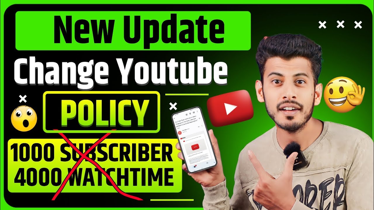 Youtube New Update नही चाहिए 1000 Subscriber 4000 Watchtime - YouTube