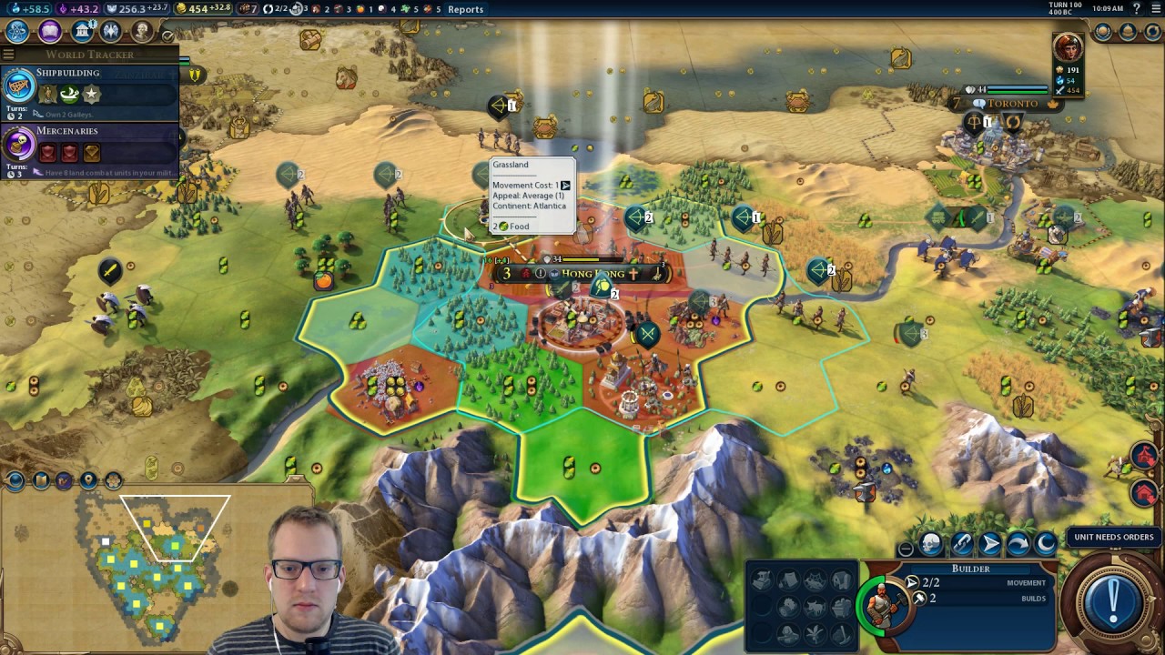 Let's Play Civilization 6 - Cleopatra part 4 - YouTube