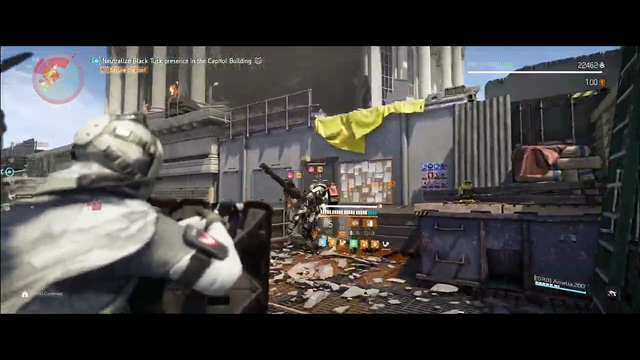 THE DIVISION 2 DUO CAPITOL LEGENDARY 11 MIN HUNTER FURRY IN ACTION ...