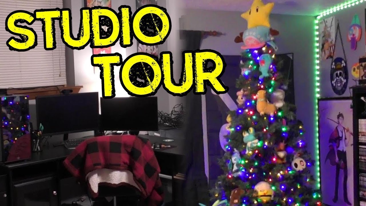 My New Studio Tour!! | Tekking101 - YouTube