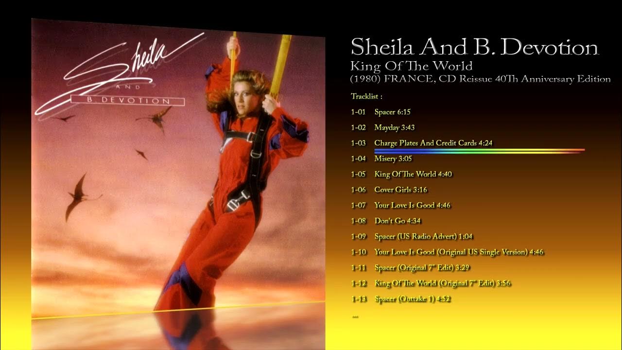 Sheila And B. Devotion (1980) King Of The World [2020 CD Reissue, 40Th Anniversary Edition ...