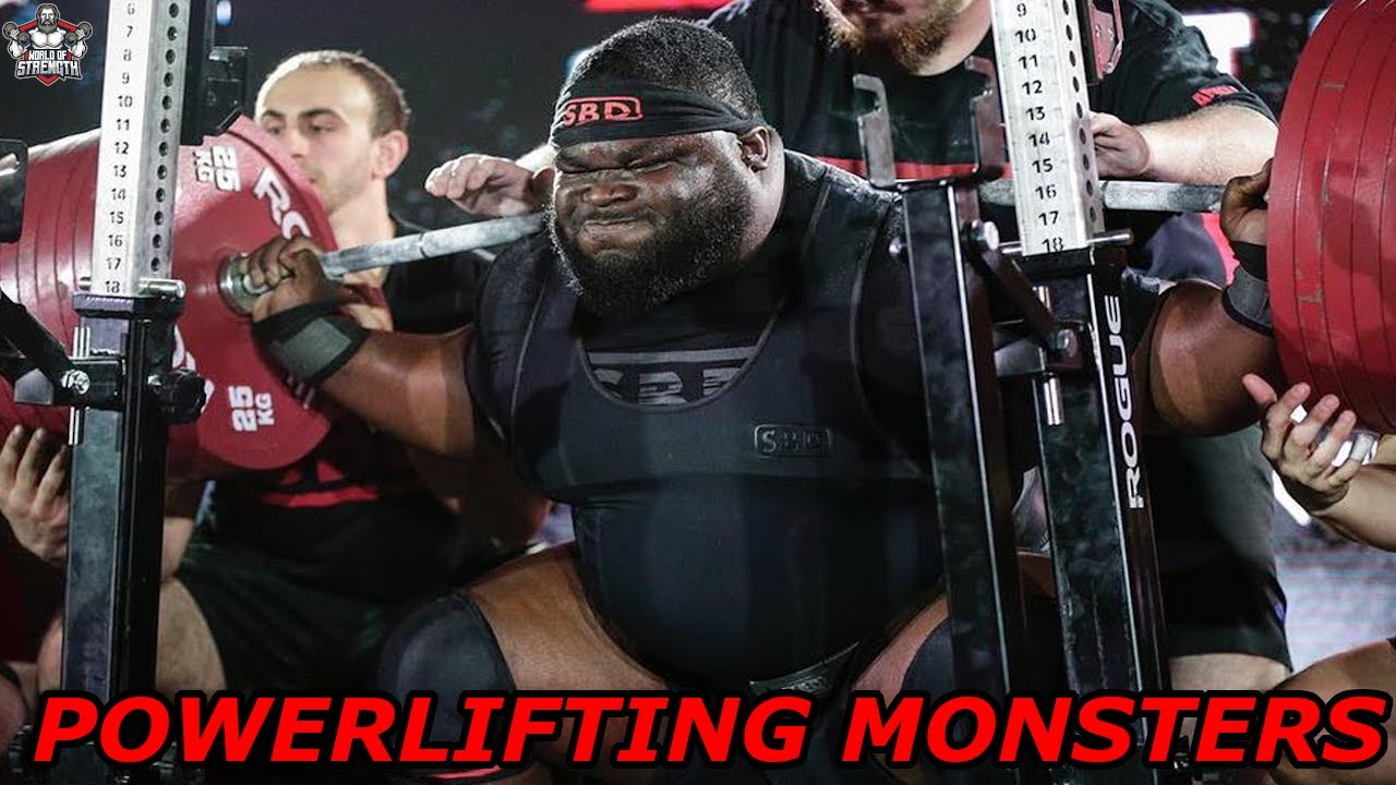 World Record Holder Edition - Powerlifting Monster - YouTube