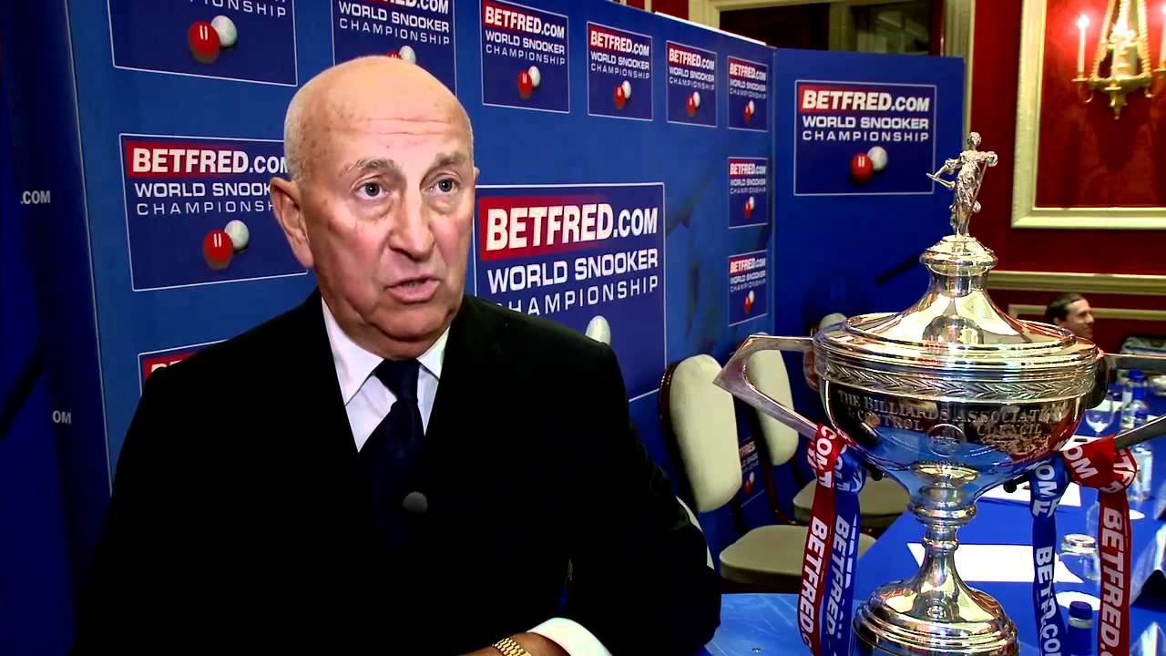 Fred Done on the Betfred World Snooker Championships 2012 - YouTube