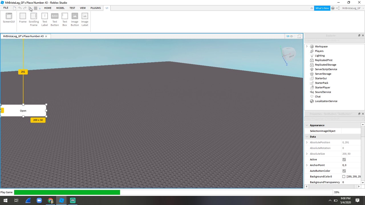 How To Make A Open And Close GUI ROBLOX STUDIO 2020! - YouTube