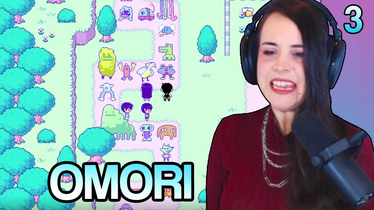 Vast Forest and Train Station! // OMORI first playthrough! // Part 3 ...