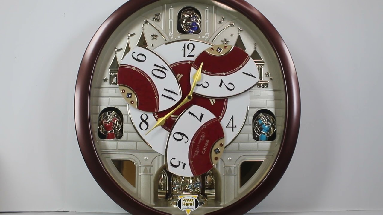 Seiko Wall Clock With moving dial... - YouTube
