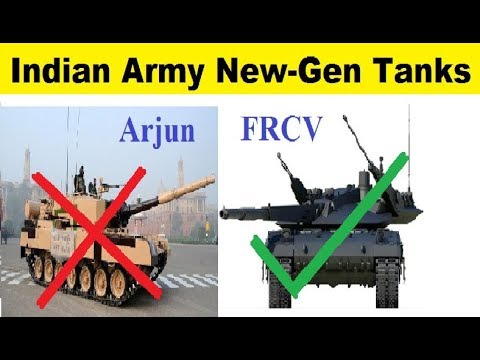 India's New Generation Tank FRCV (Future Ready Combat Vehicle) - YouTube