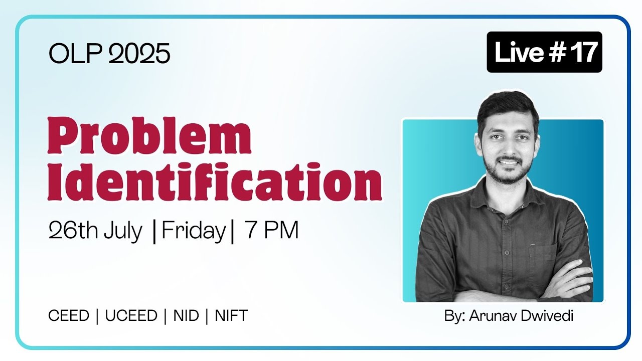 Live #17 | Problem Identification | OLP 2025 - YouTube