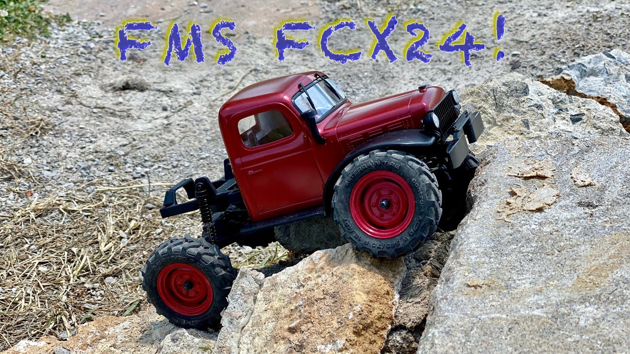 FMS FCX24 Actual Run & first thoughts! New 1/24 King? 2 speed trans ...