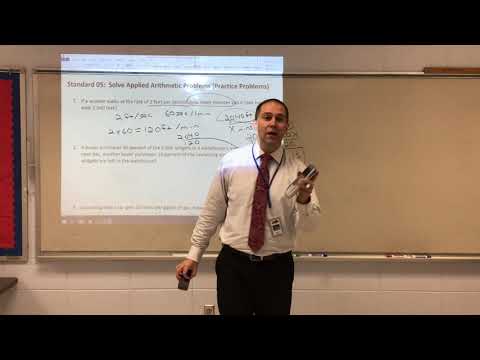 ACHS Transitional Mathematics KYOTE Test Standard 5: Solve Applied ...