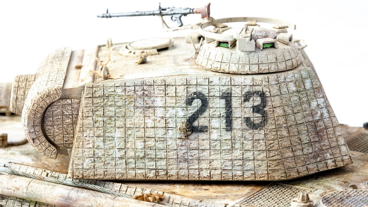 Winter Whitewash - Panther A Early w. Zimmerit Part 2 | Das Werk ...