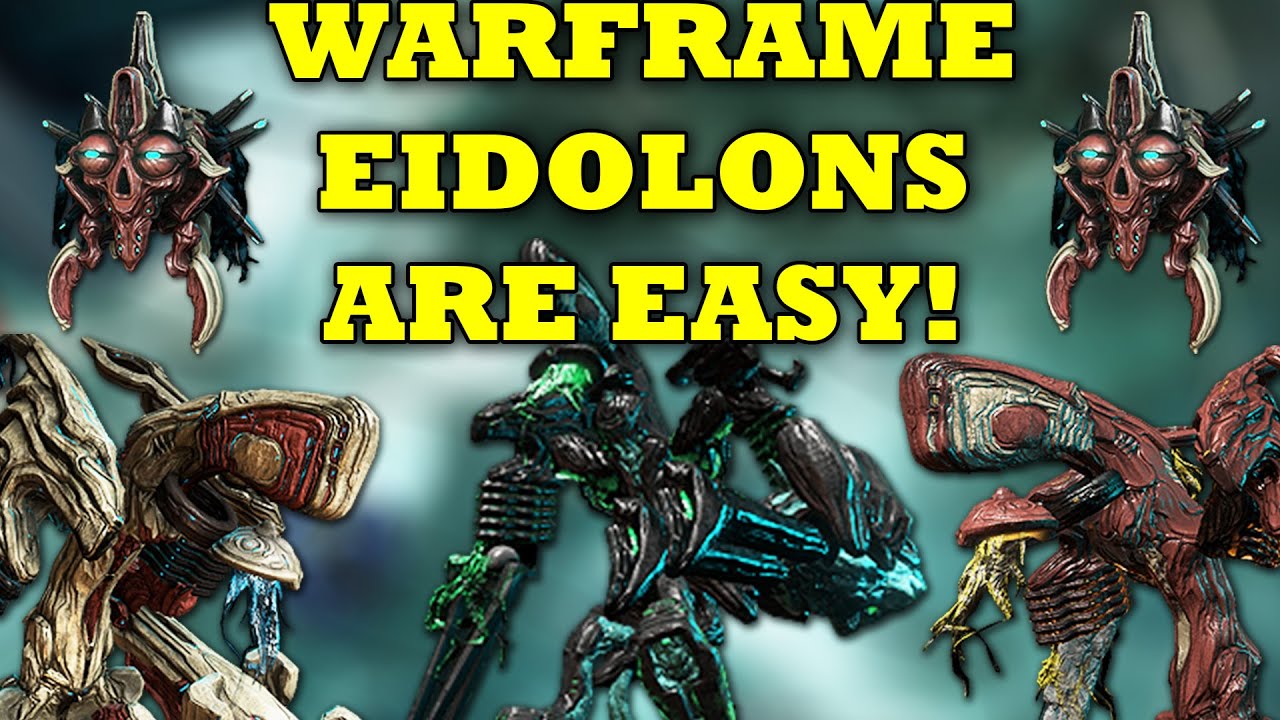 Warframe Eidolon Hunting Is A Lot Easier Than I Thought - YouTube