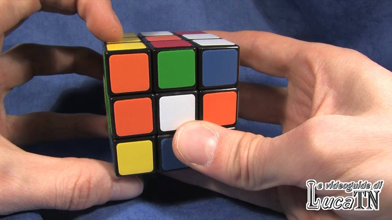 Rubik's Cube - The EASIEST way to solve it - Part 1 FIRST LAYER - YouTube