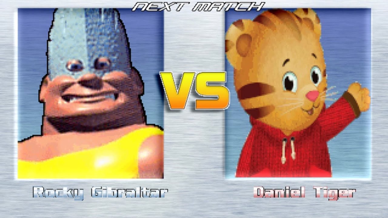 M.U.G.E.N BATTLES | Rocky Gibraltar vs Daniel Tiger | Toy Story vs ...
