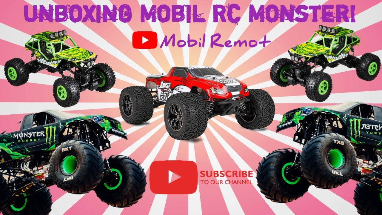 Unboxing Mobil Monster Mobil Remot - YouTube