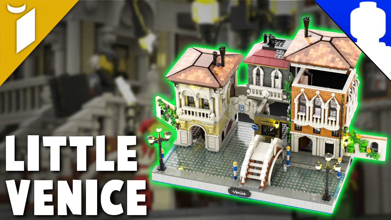 LEGO IDEAS LITTLE VENICE PROJECT HITS 10K SUPPORTERS! - YouTube