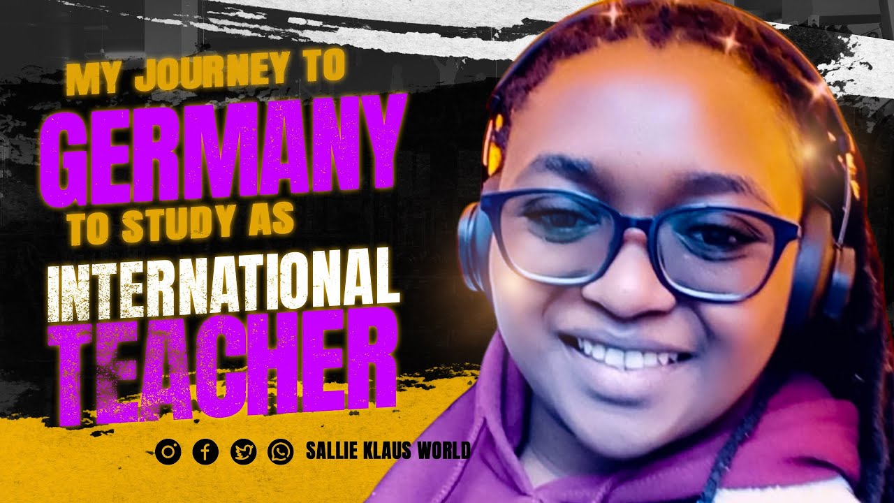 MY JOURNEY TO GERMANY TO STUDY AS INTERNATIONAL TEACHER - YouTube