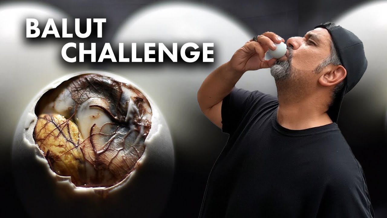 Eating Balut Without Gagging Challenge - YouTube