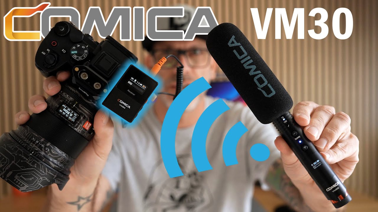 Comica VM30 : Le Micro Canon Sans Fil et Sans Compromis sur le Son qui ...