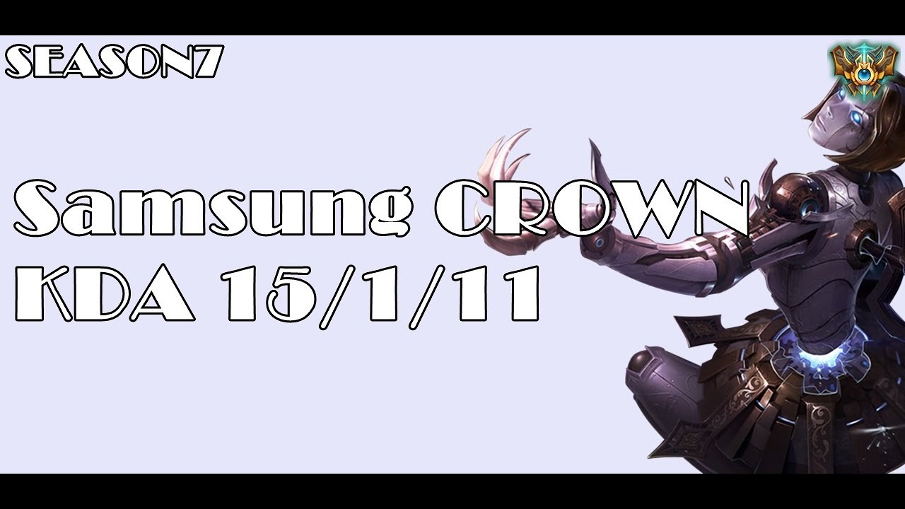 [MID Lane] SSG Crown vs Corki (Fullgame) - YouTube