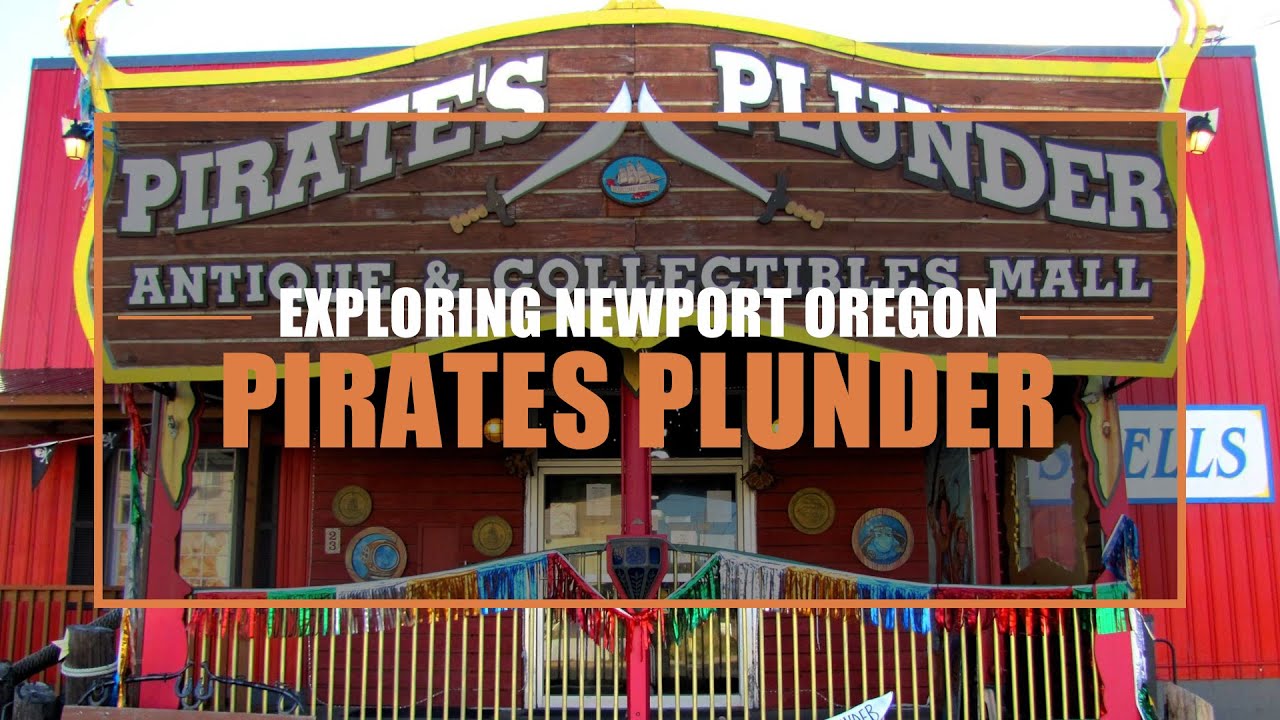 Exploring a Weird Shop Called Pirates Plunder | Newport Oregon - YouTube