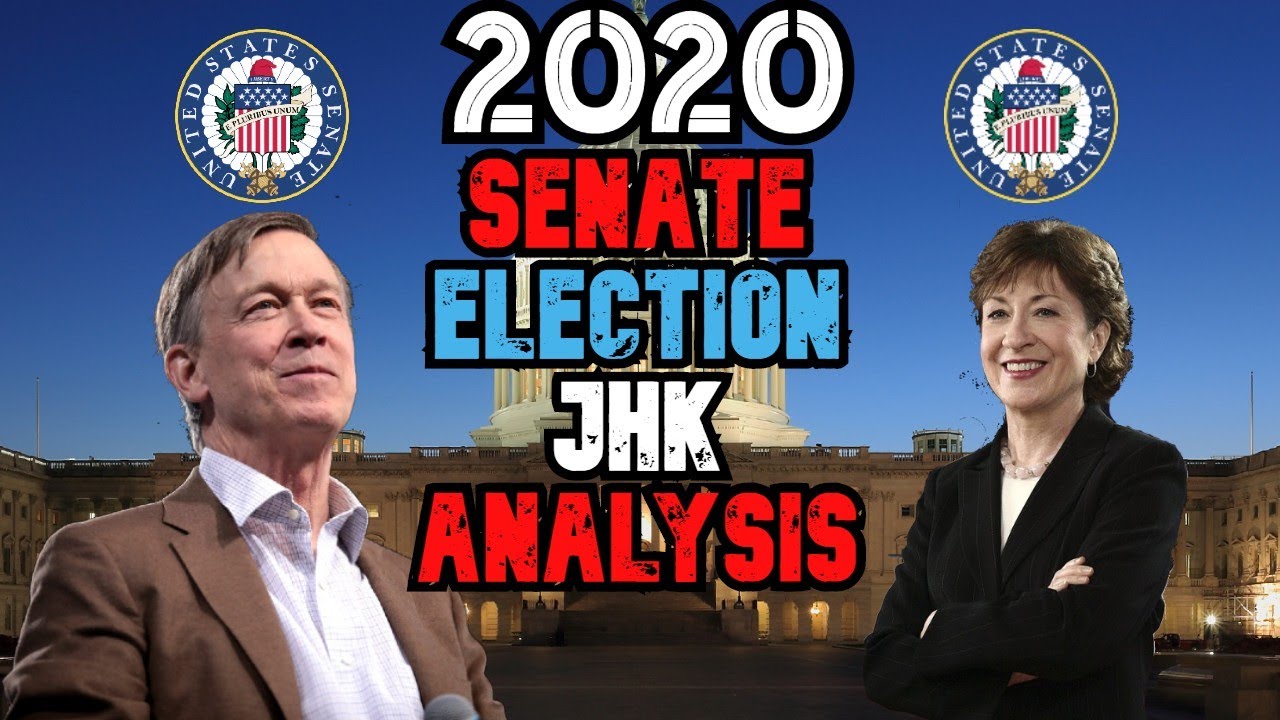 2020 Senate Election Based on the JHK Forecast - YouTube