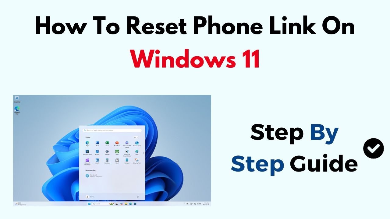 How To Reset Phone Link On Windows 11 - YouTube