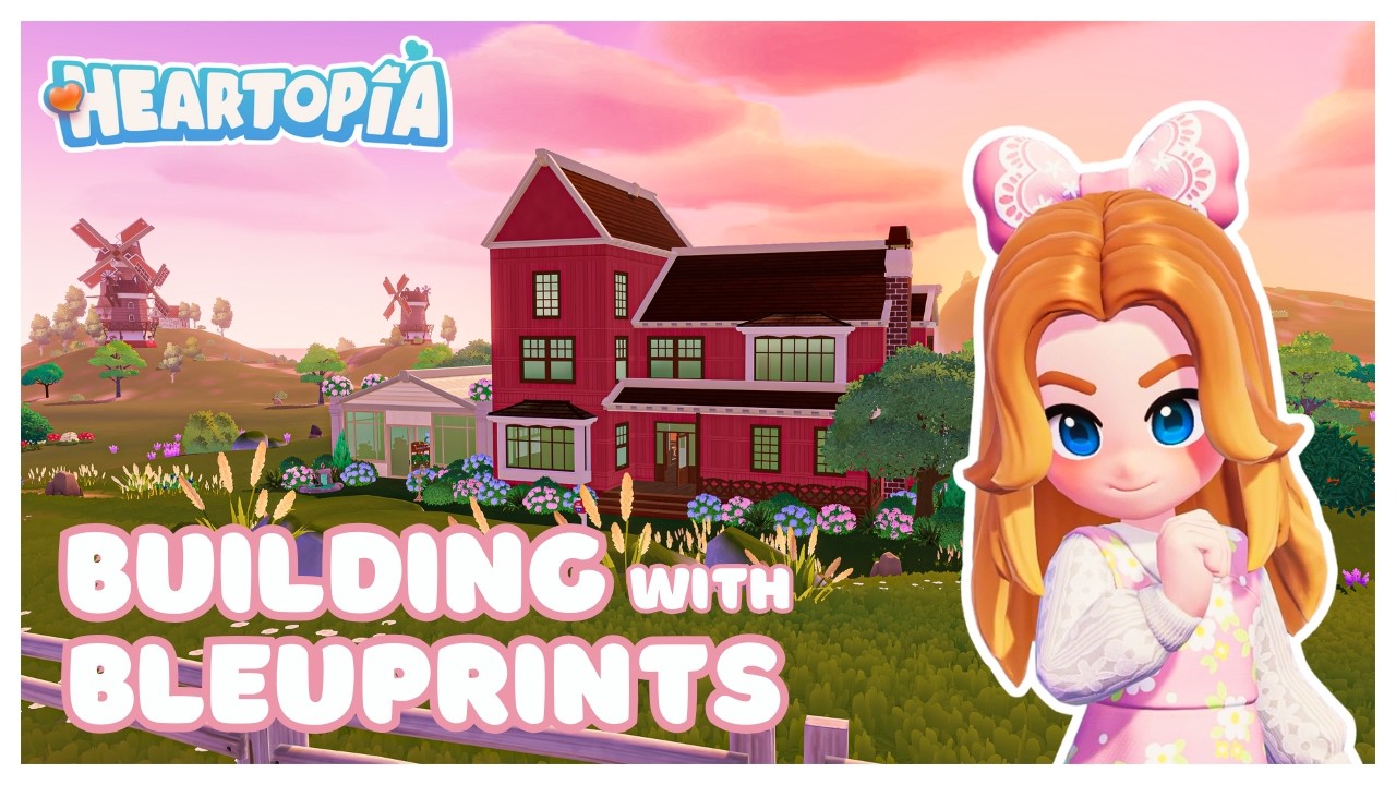 Heartopia VICTORIAN MANOR | Speed Build + Blueprint Guide - YouTube
