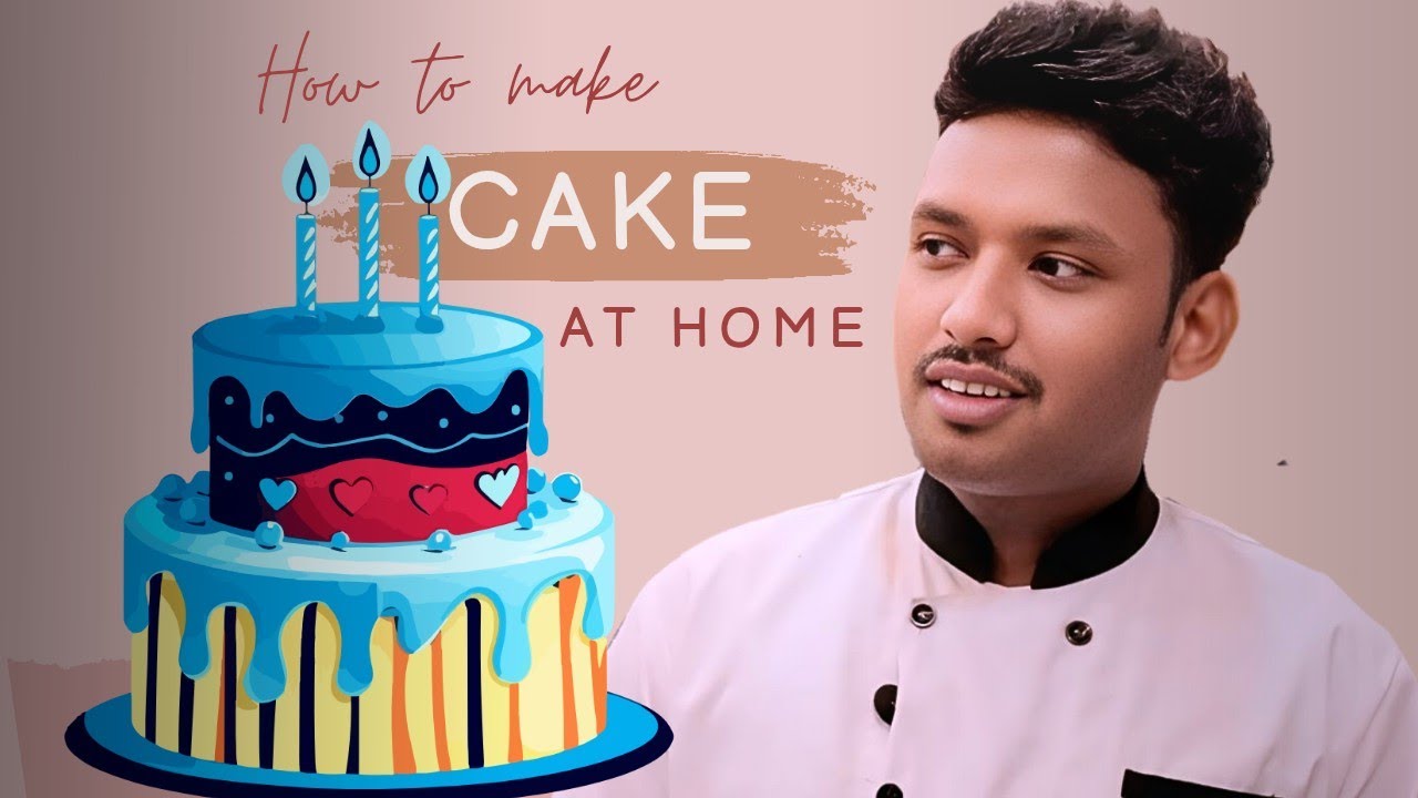 How to make cake at home | step by step process |very interesting video ...