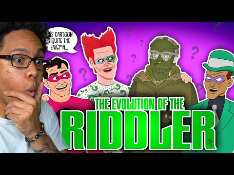 Reacting to The Evolution of the Riddler (Animated) - YouTube