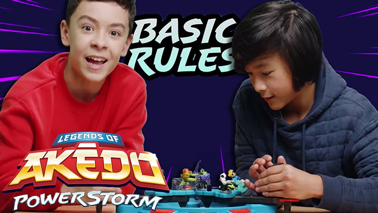 LEGENDS OF AKEDO POWERSTORM: HOW TO PLAY - RULES AND ELEMENTAL POWERS ...