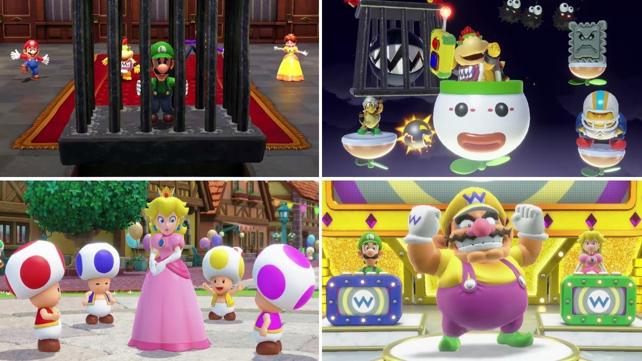 Super Mario Party Jamboree All Showdown Minigames Master Difficulty ...