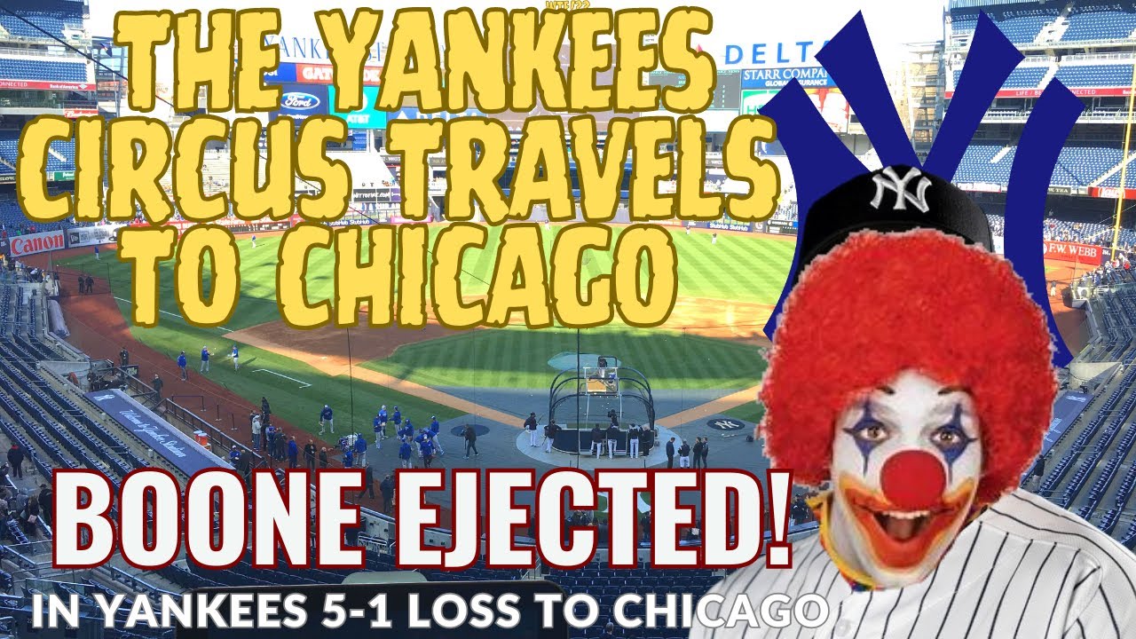 CLOWN Aaron Boone Ejected, New York Yankees Dejected! Fan Reaction ...
