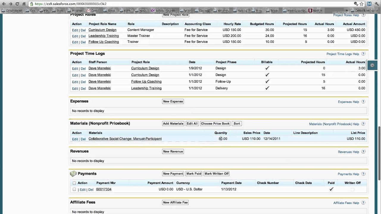Client Management / Timesheet Demo - YouTube