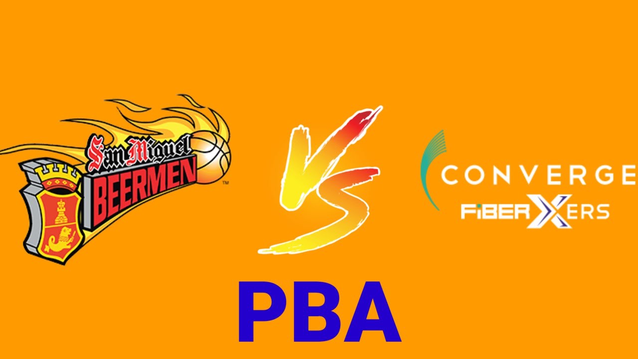 PBA LIVE: San Miguel Beermen vs Converge FiberXers Live Score Governors ...