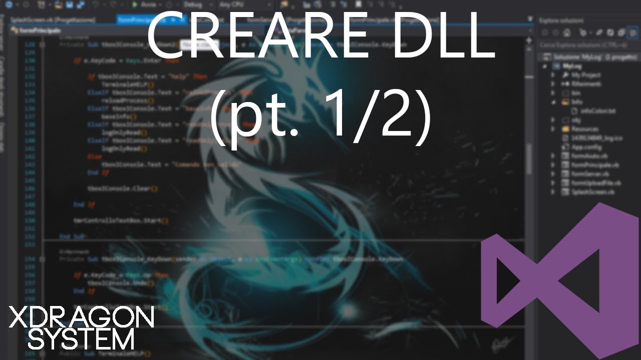 Visual Studio Tutorial - Creare DLL (pt. 1/2) - #30 - [VB.NET] [ITA ...